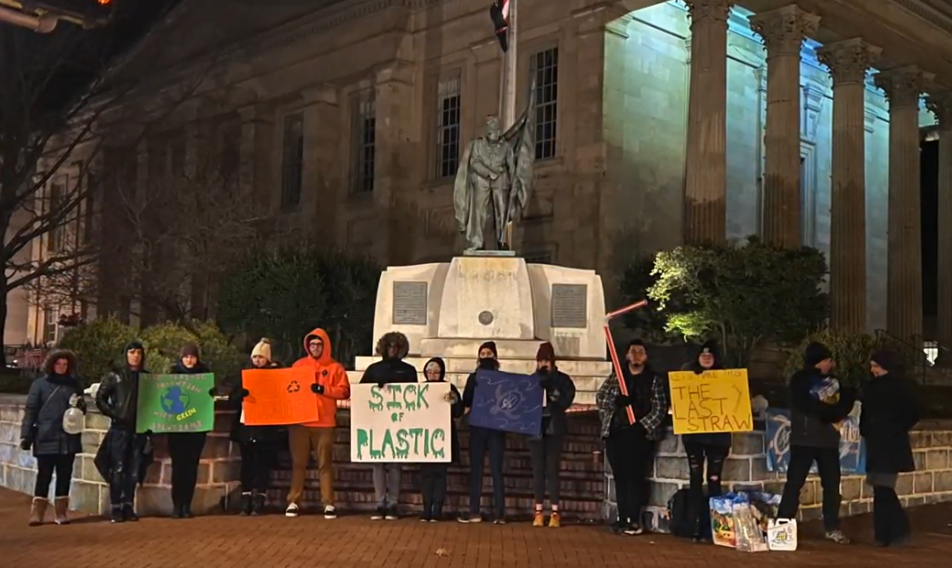 Sick of Plastic vigil – West Chester Green Team