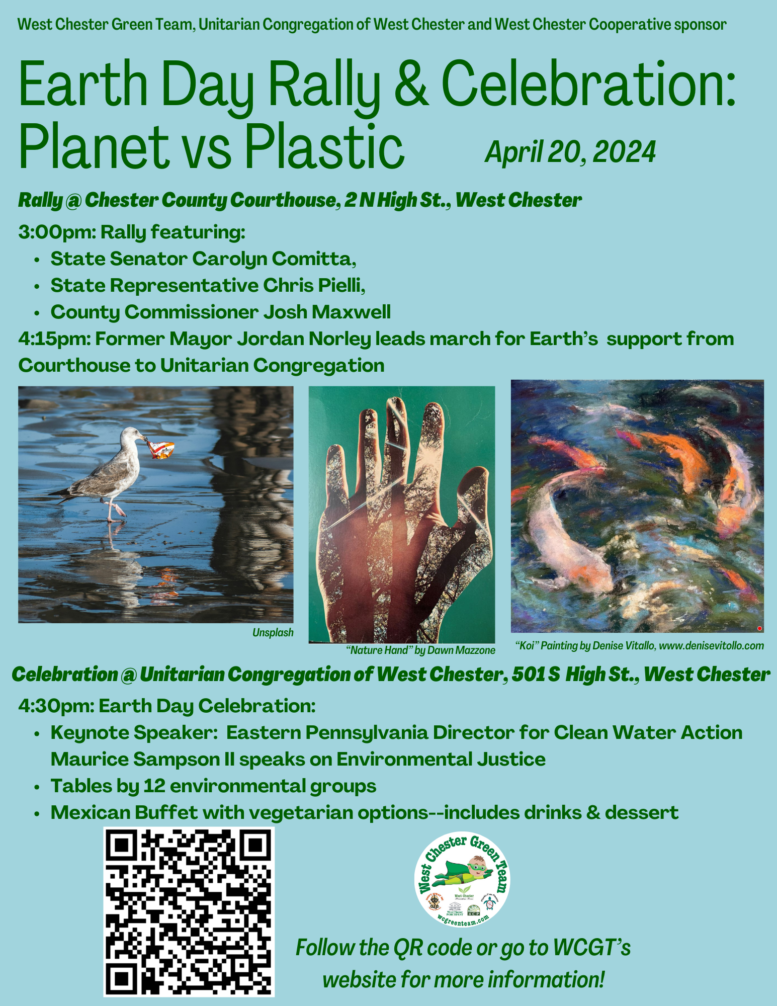 2024 Earth Day: Planet vs Plastic Rally and Celebration – West Chester ...